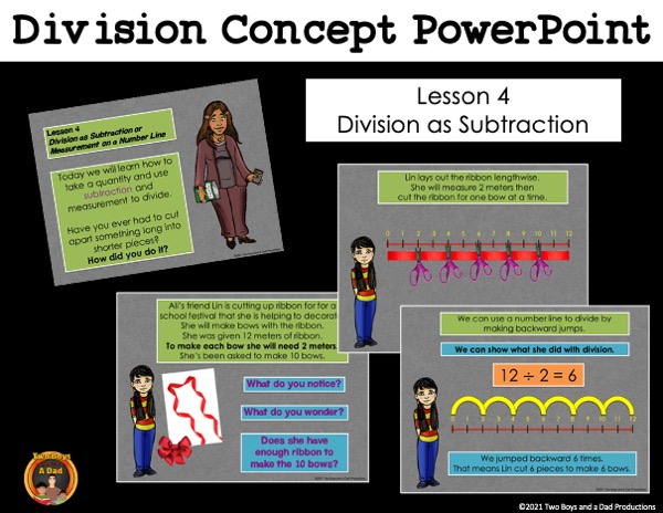 Division PowerPoint with Worksheet Printables | Made By Teachers