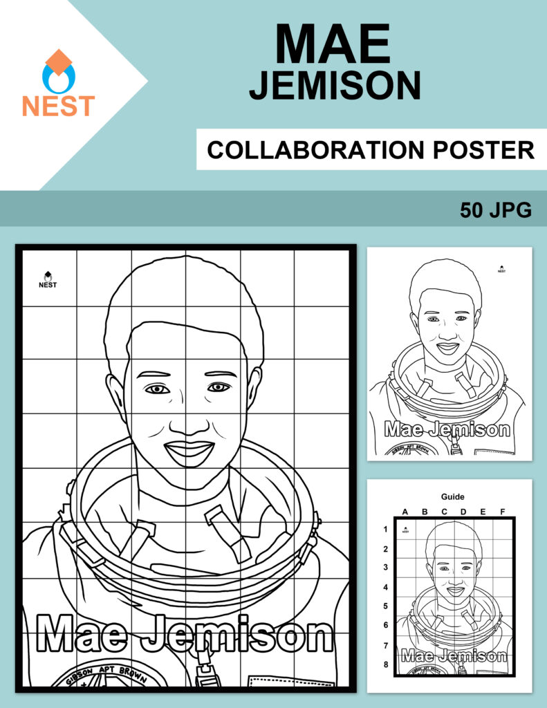 Mae Jemison Collaboration Poster | Made By Teachers