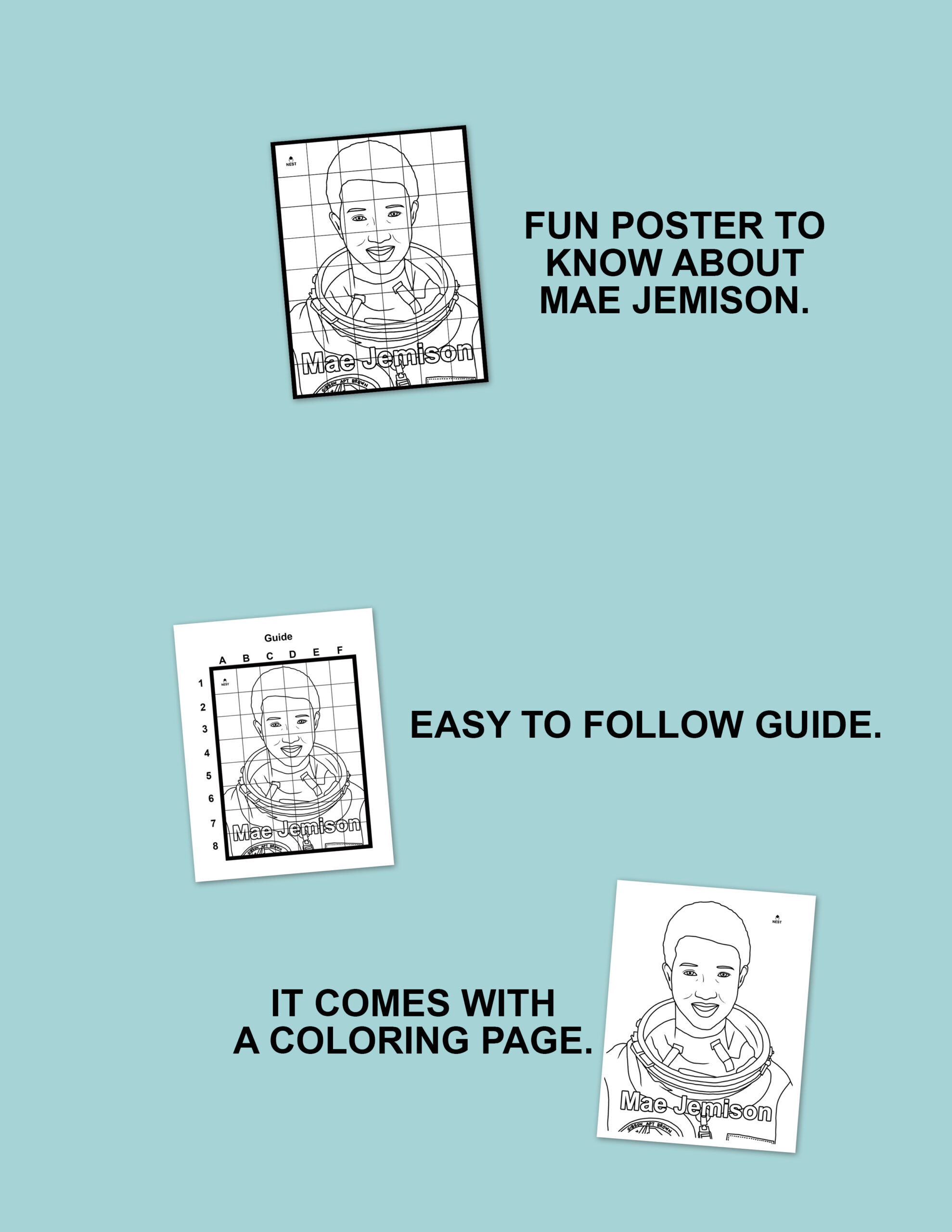 Mae Jemison Collaboration Poster | Made By Teachers