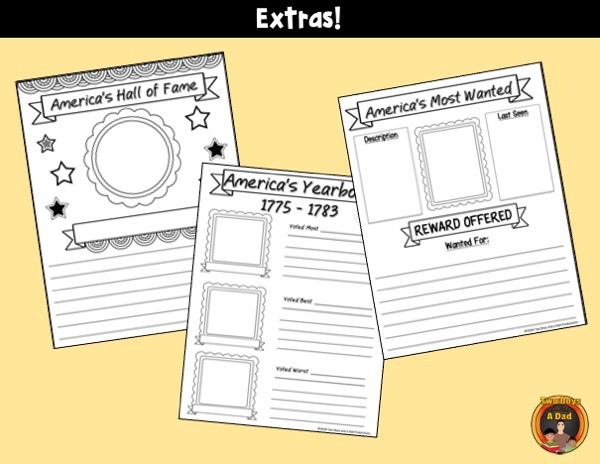 American Revolution Historical Figures Posters Worksheets | Made By ...