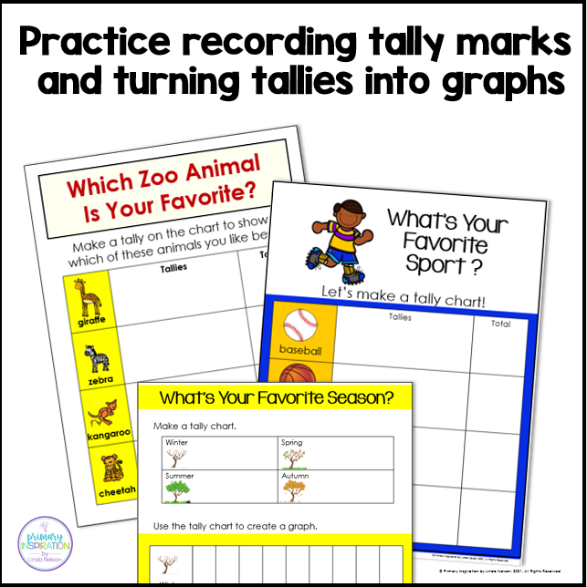 Class Graphs & Tally Mark Charts to Build Classroom Community | Made By ...