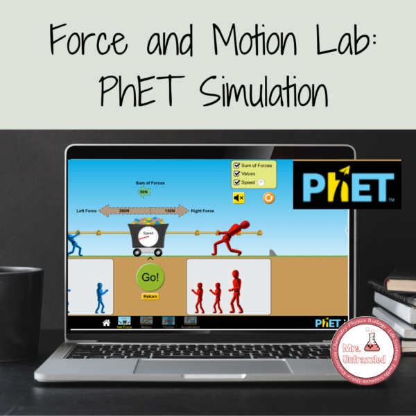 Distance Learning: PhET Simulation Lab: Force and Motion | Made By Teachers
