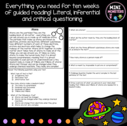 3rd & 4th Grade Reading Comprehension | Made By Teachers