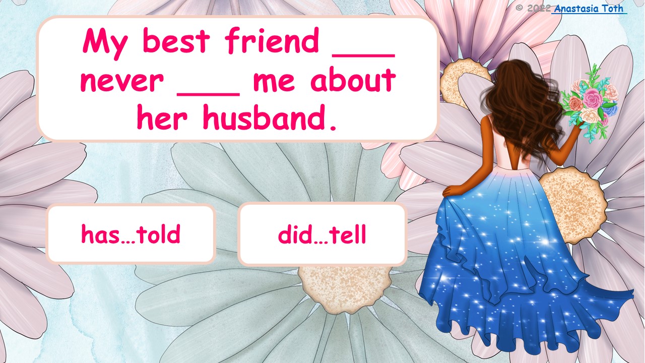 PRESENT PERFECT or PAST SIMPLE interactive game quiz test ESL activity ...