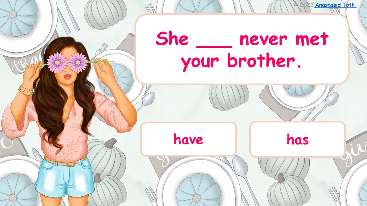 PRESENT PERFECT interactive game quiz | ESL grammar activity exercises ...