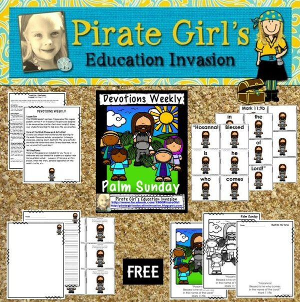Devotions Weekly: Palm Sunday FREEBIE | Made By Teachers