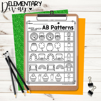 MARCH St. Patrick's Day Preschool NO Prep Monthly Packet | Made By Teachers