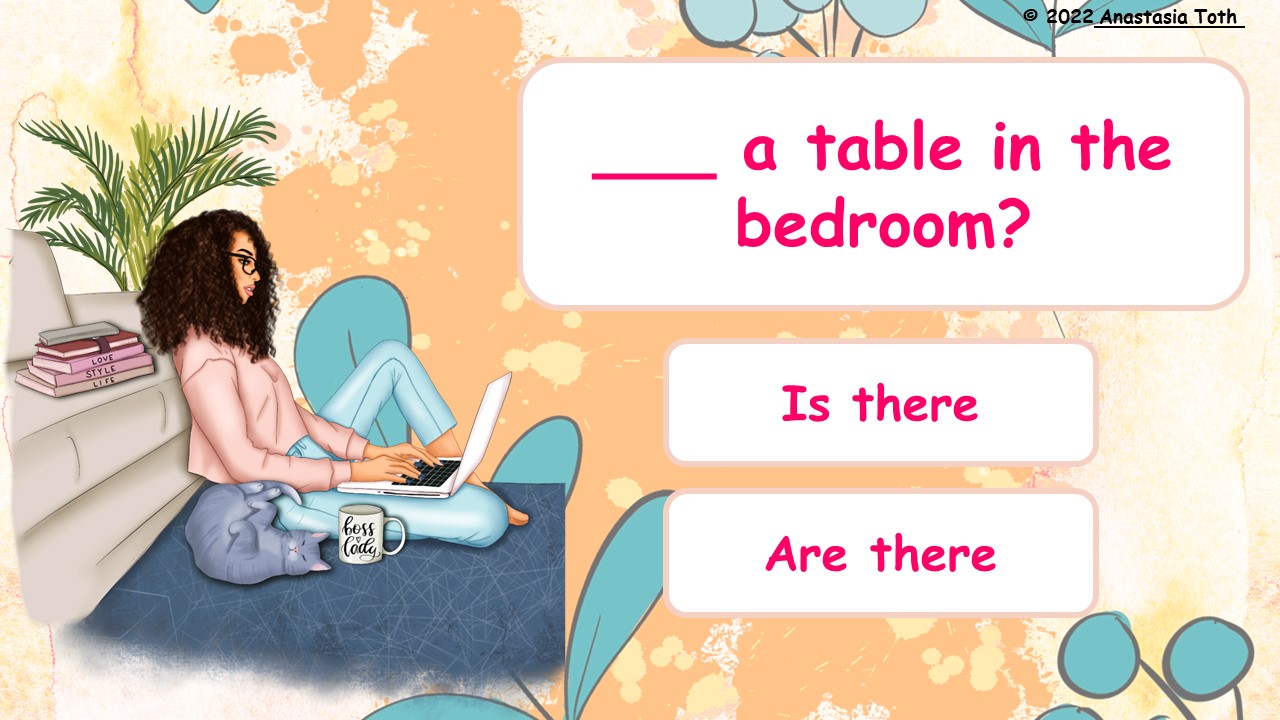 ESL grammar activities There is / are interactive game quiz for adults ...