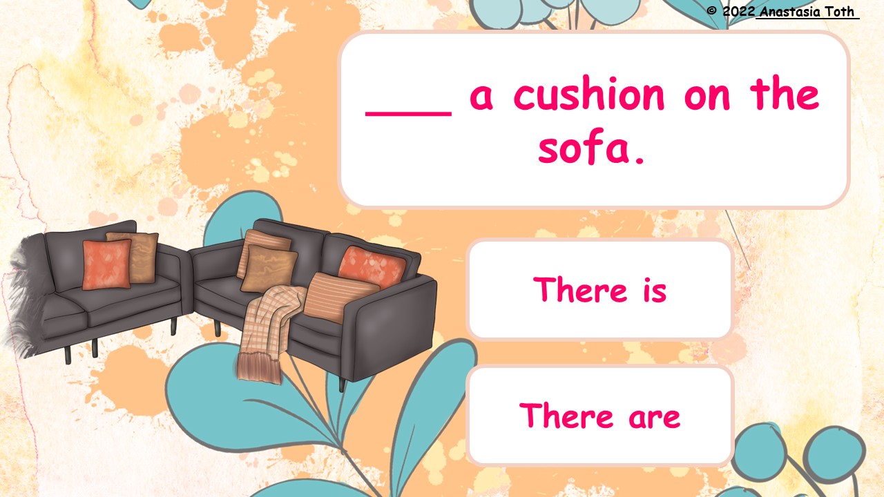 ESL grammar activities There is / are interactive game quiz for adults ...