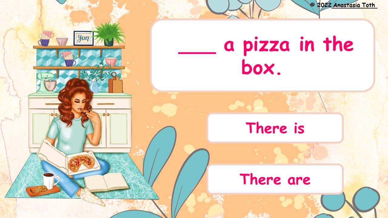 ESL grammar activities There is / are interactive game quiz for adults ...