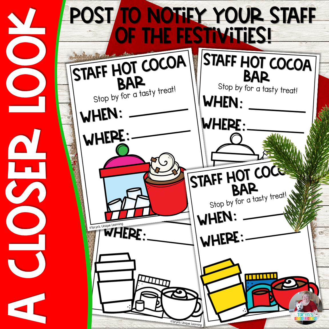 Staff Morale | Hot Cocoa Bar | Made By Teachers