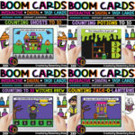BOOM CARDS Halloween Counting To 10 Mini Decks | October | Made By Teachers