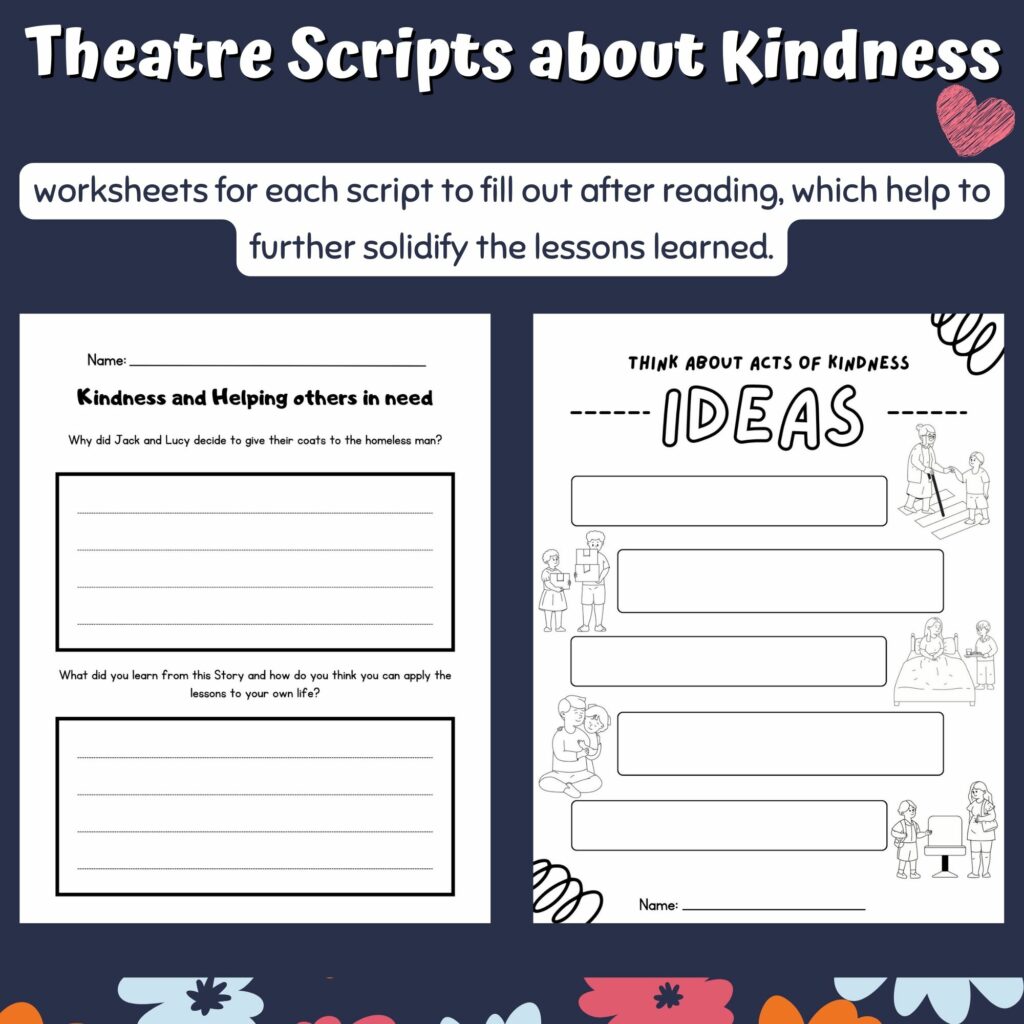 Reader's Theatre Scripts about Kindness - 100th day of school | Made By ...