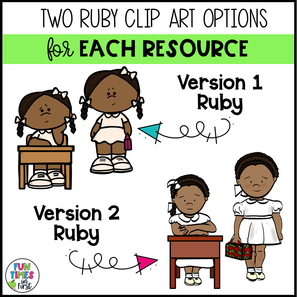 Ruby Bridges Activities - Little Books, Timelines, Crown Craft and More ...