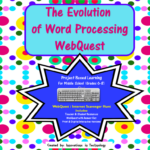 Evolution of Word Processing - WebQuest & Word Search Puzzle | Made By ...