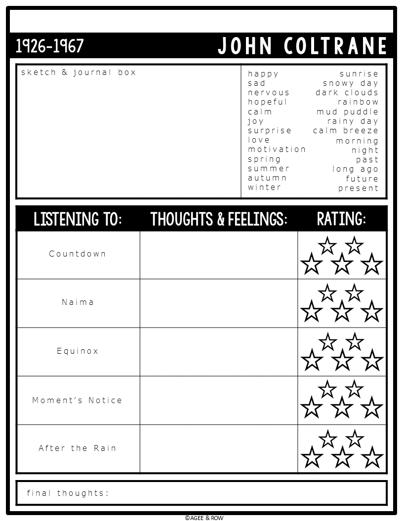 Classical Music Activities | 100 Composer Journal Pages | Made By Teachers