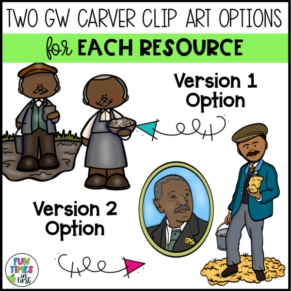 George Washington Carver Activities - Little Books, Timelines, Crown ...