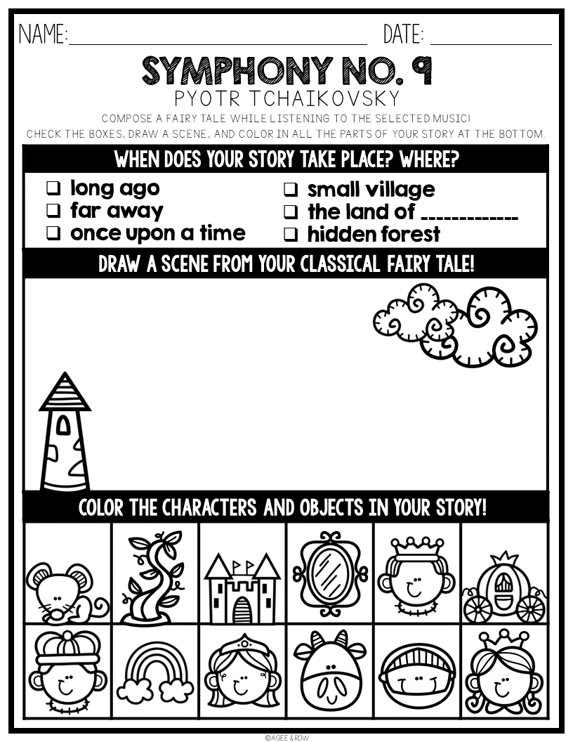 Classical Music Activities | Pyotr Tchaikovsky | Made By Teachers