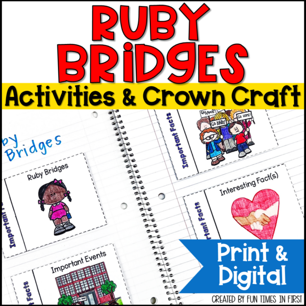 Ruby Bridges Activities - Little Books, Timelines, Crown Craft and More ...