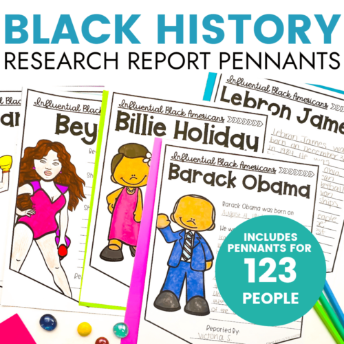 Black History Month Banner Project Activities | Made By Teachers