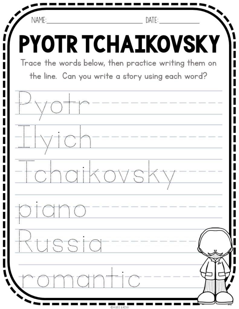 Classical Music Activities | Pyotr Tchaikovsky | Made By Teachers