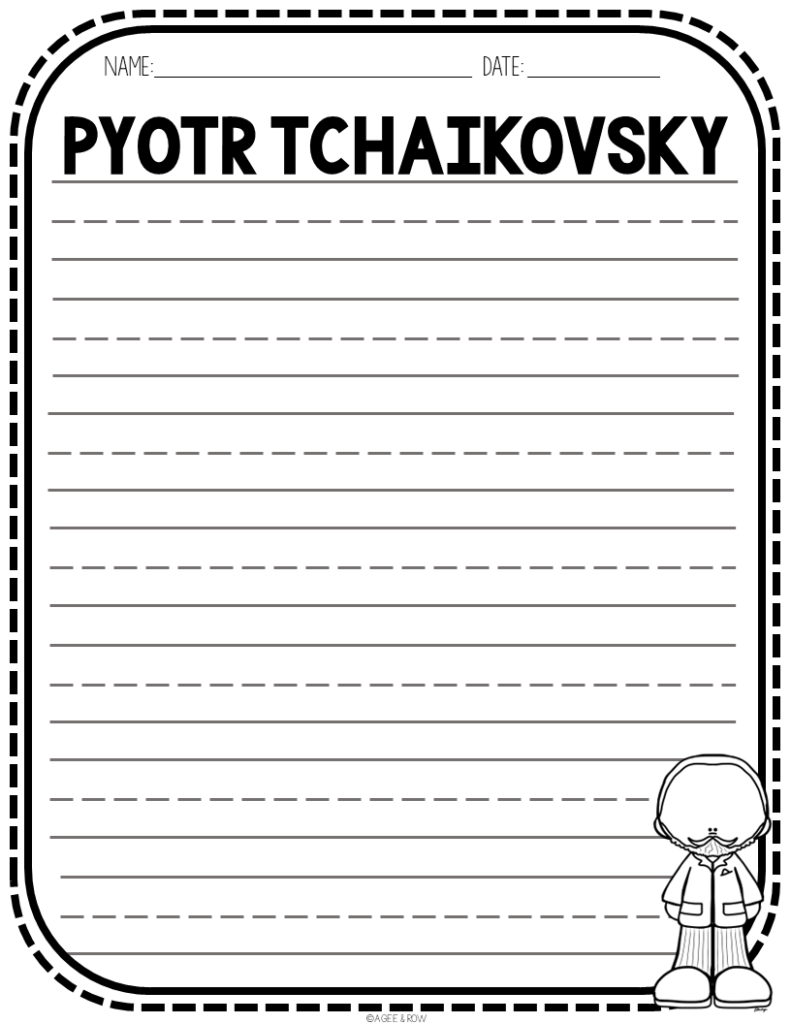 Classical Music Activities | Pyotr Tchaikovsky | Made By Teachers