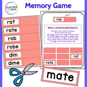 6 SYLLABLE TYPES GAMES & SORTS PRINTABLES Bundle | Made By Teachers