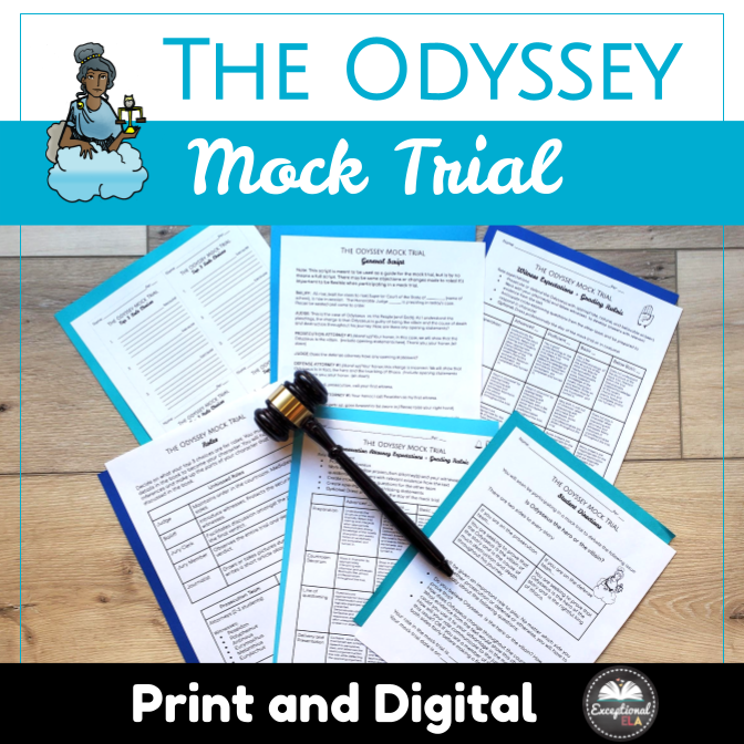 The Odyssey Mock Trial: Is Odysseus the hero or the villain? | Made By ...