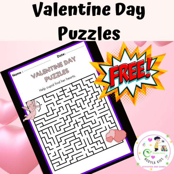 Valentine Day Puzzles | Made By Teachers