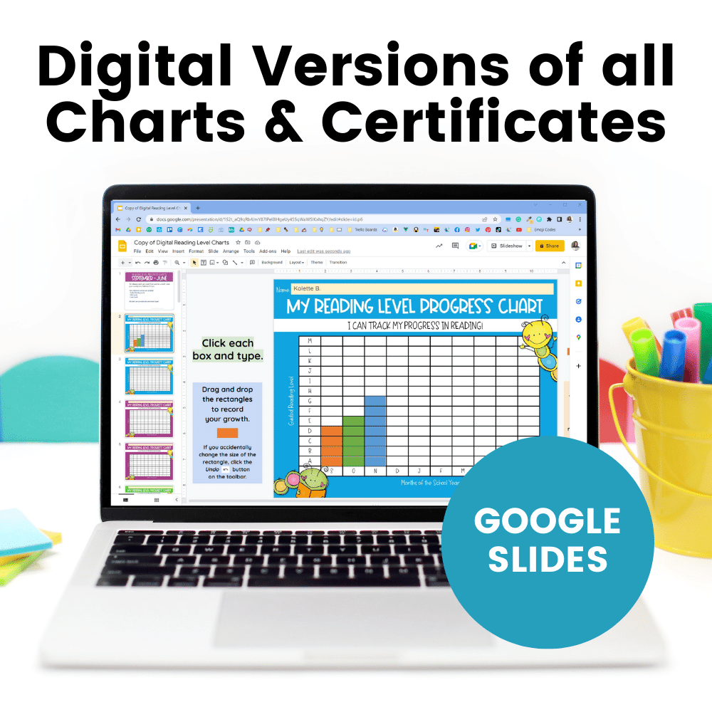 Reading Level Progress Tracker | Made By Teachers