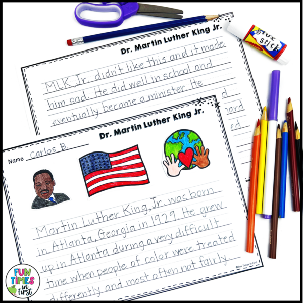 Martin Luther King Jr Activities - Little Books, Crafty Facts ...