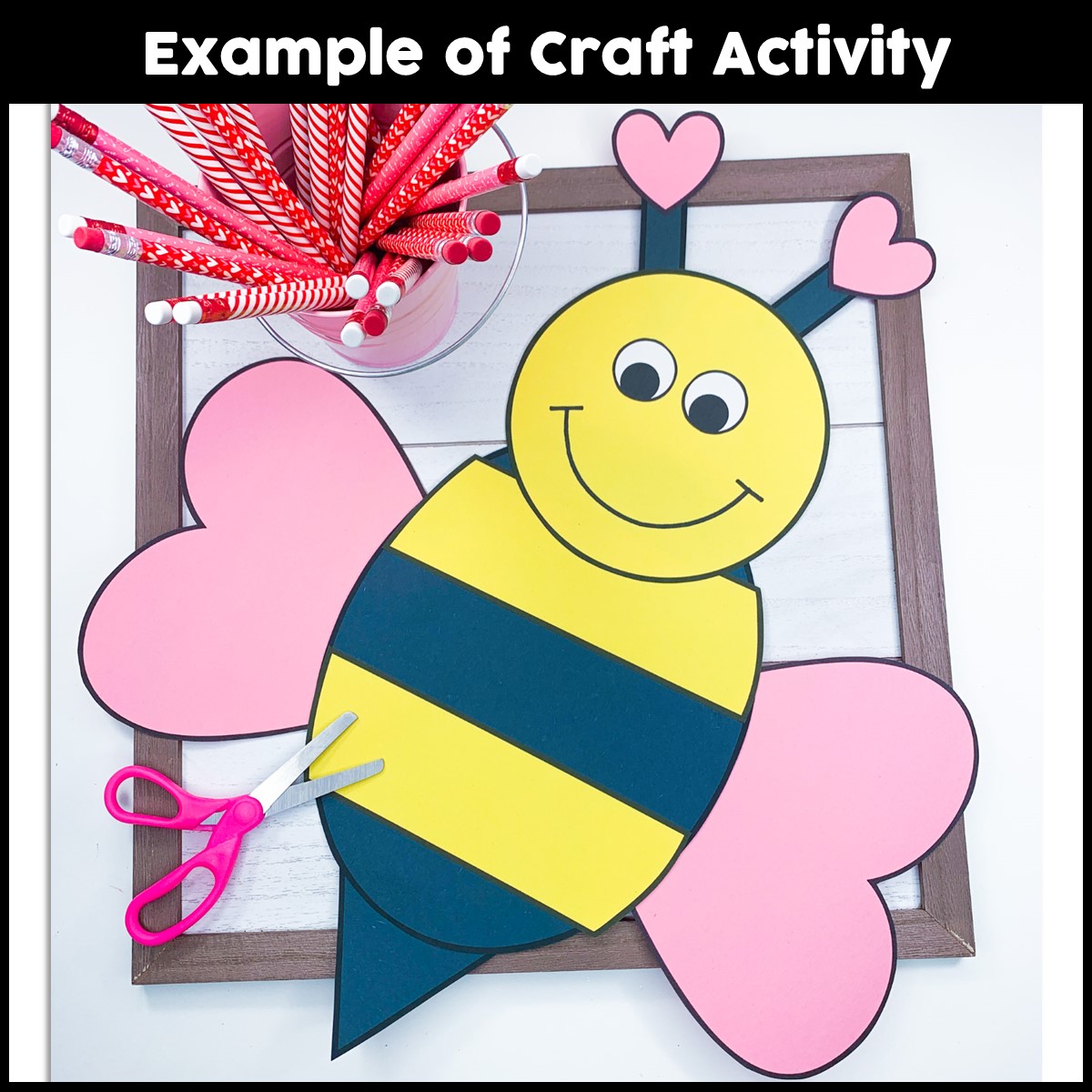 Valentines Day Bee Craft | Valentines Day Activities | Bee Mine ...