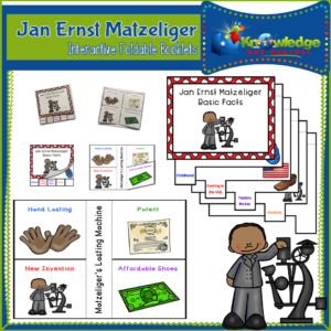Jan Ernst Matzeliger Interactive Foldable Booklets | Made By Teachers