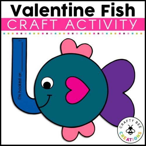Valentines Day Fish Craft | Valentines Day Activities | Valentine ...