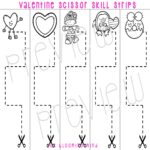 February Cutting Practice | Valentine's Day Scissor Skills | Made By ...