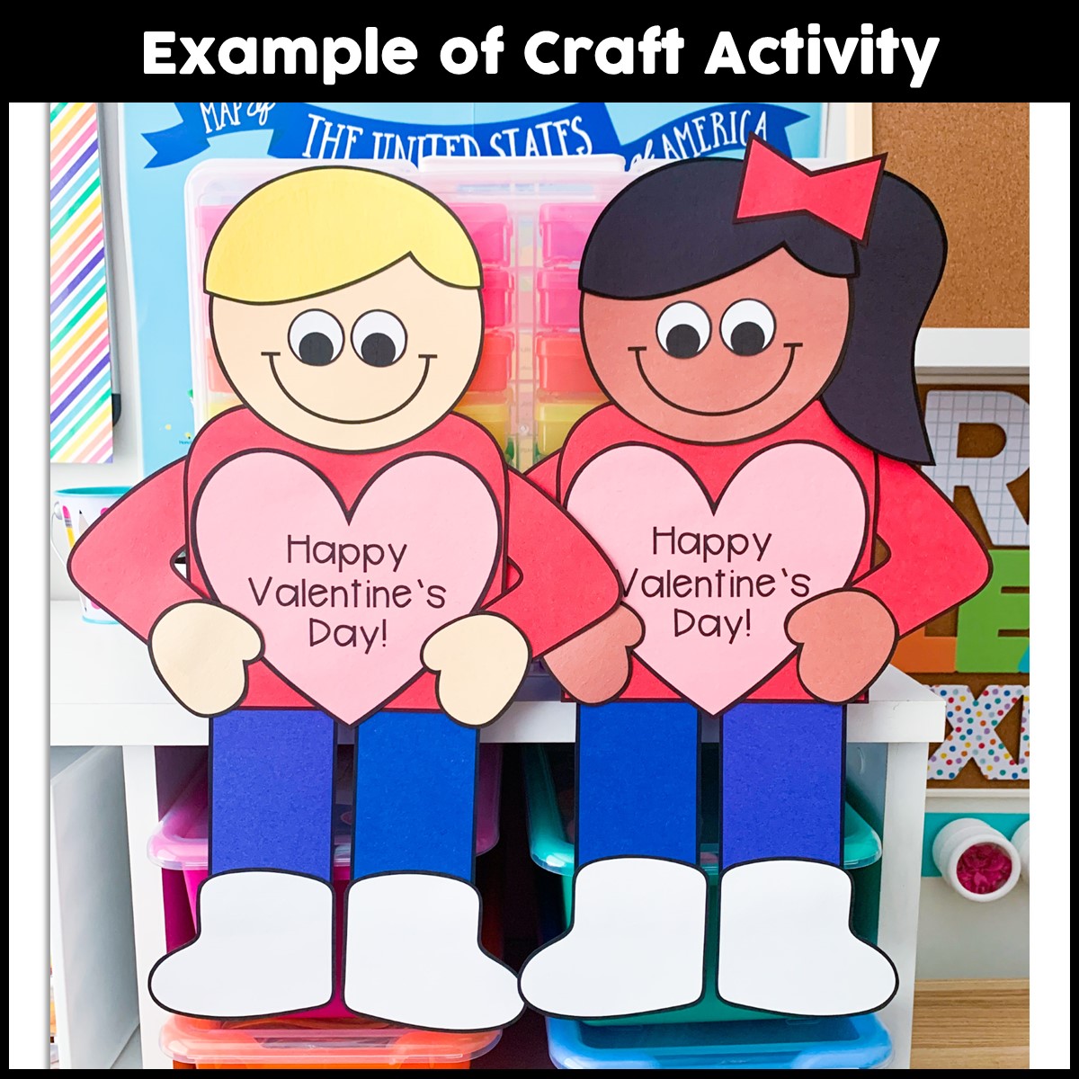 Valentines Day Kids Craft | Valentines Day Activities | Valentine ...