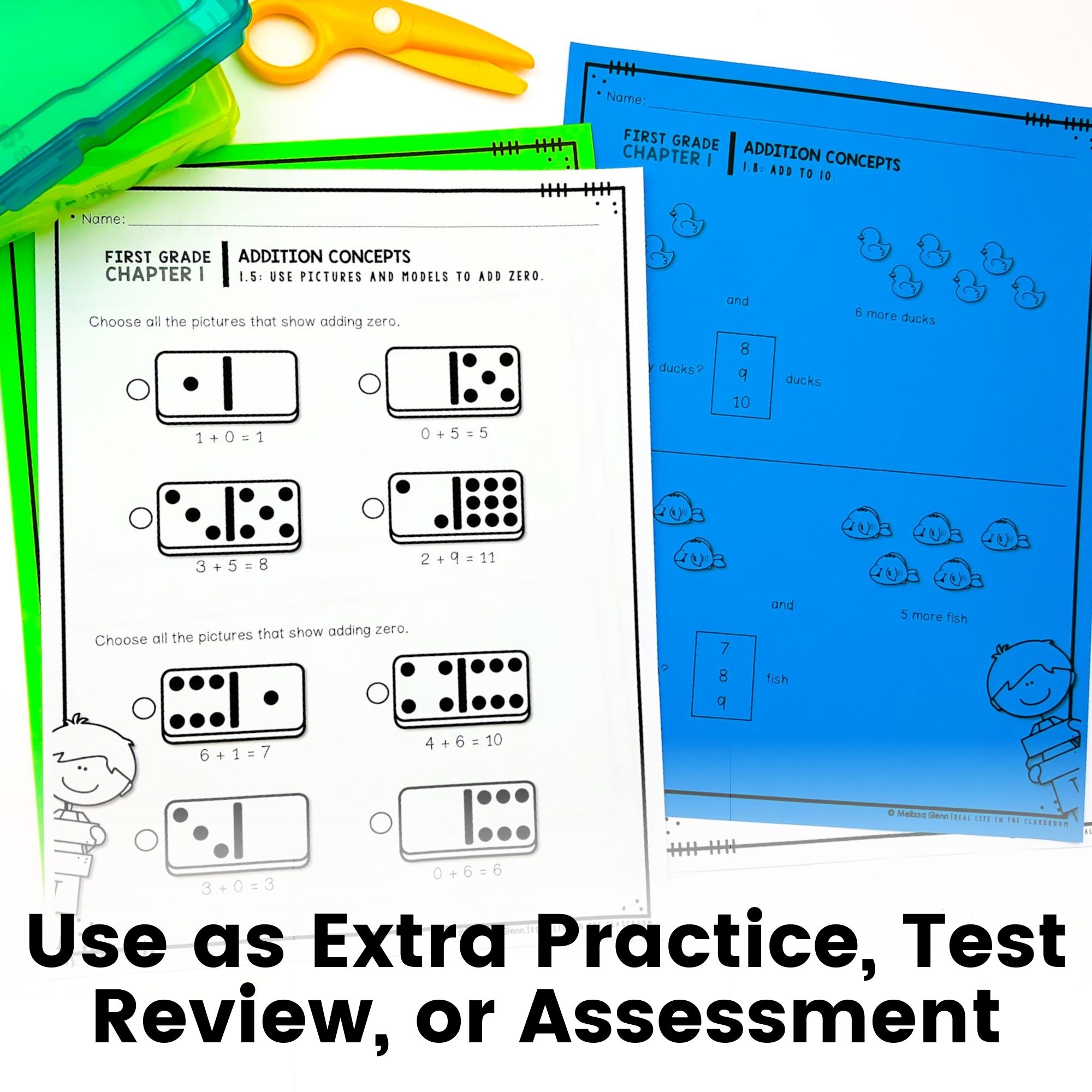 Go Math Chapter 1 Addition Concepts, First Grade | Made By Teachers