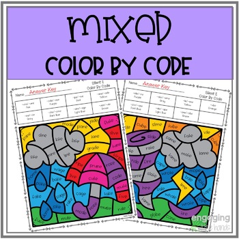 Silent E Color by Code | Made By Teachers