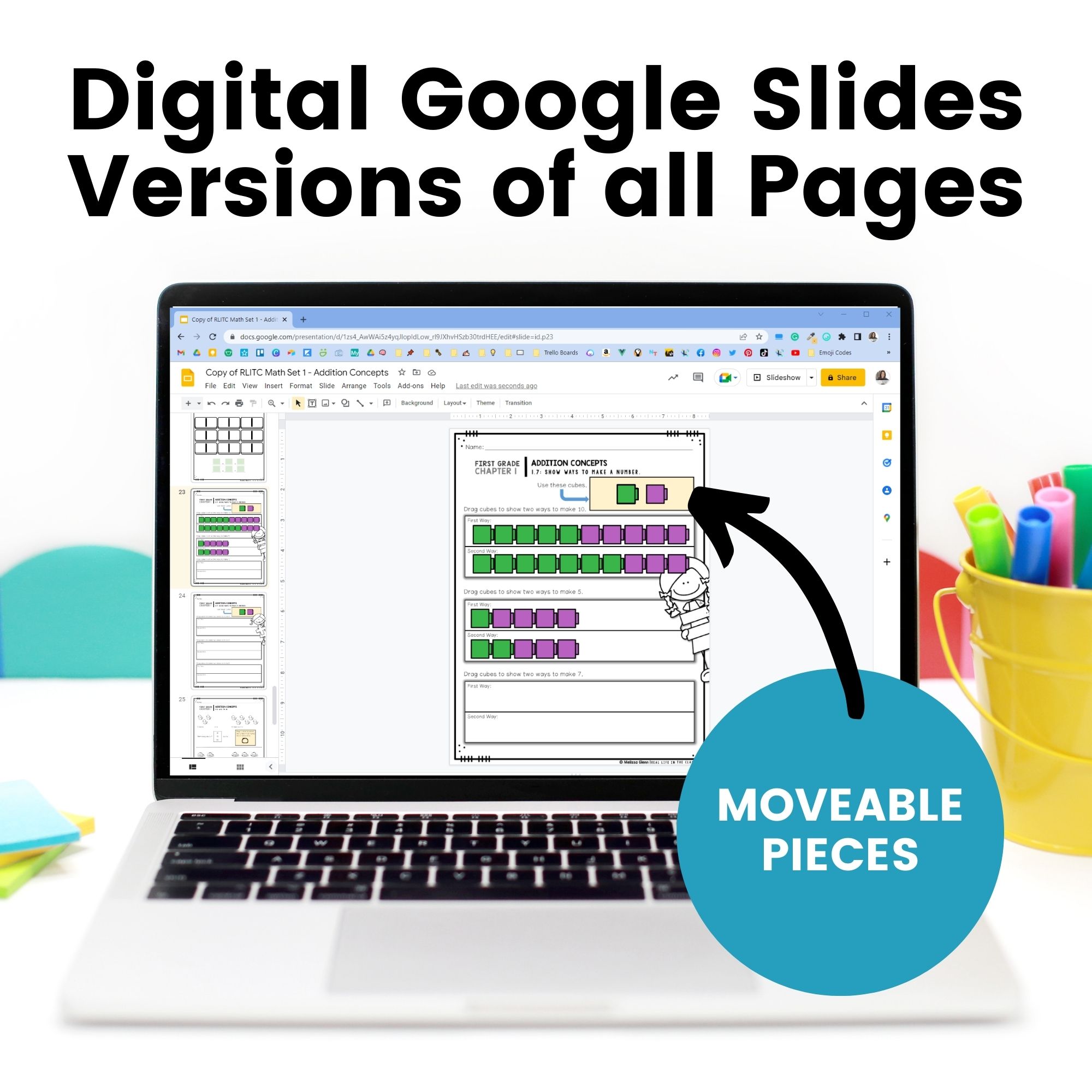 Go Math Chapter 1 Addition Concepts, First Grade | Made By Teachers