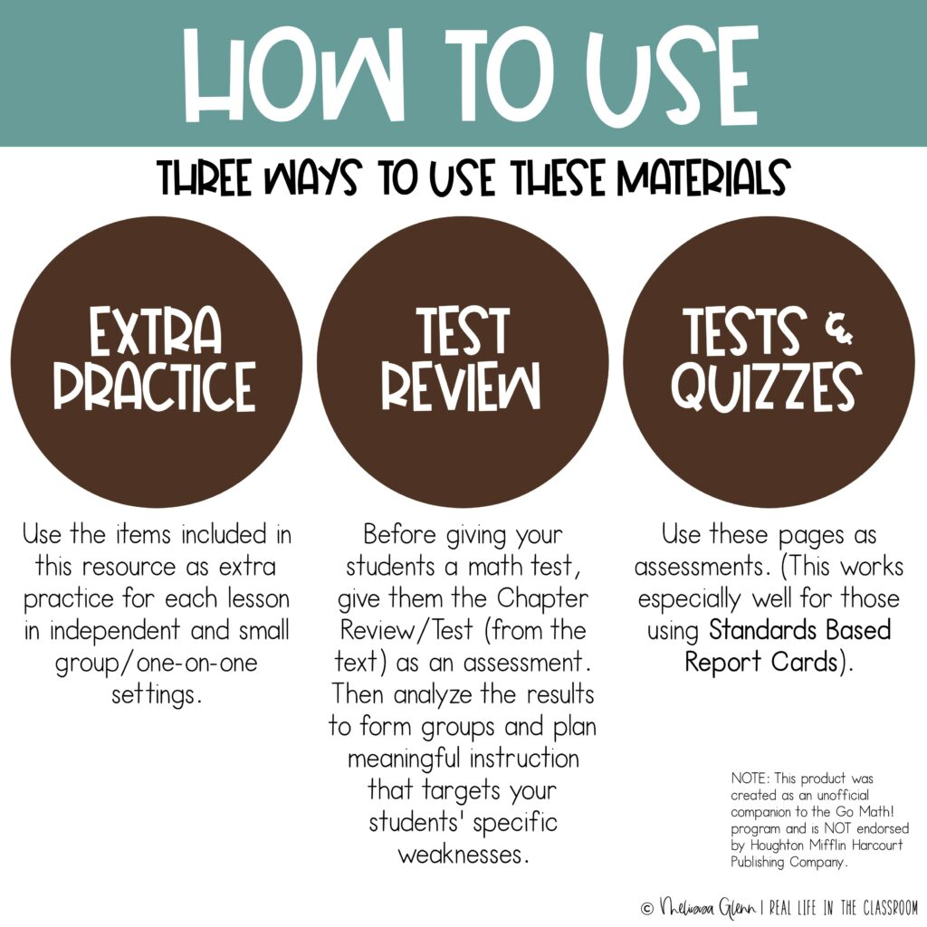 Go Math Chapter 4 Subtraction Strategies, First Grade | Made By Teachers
