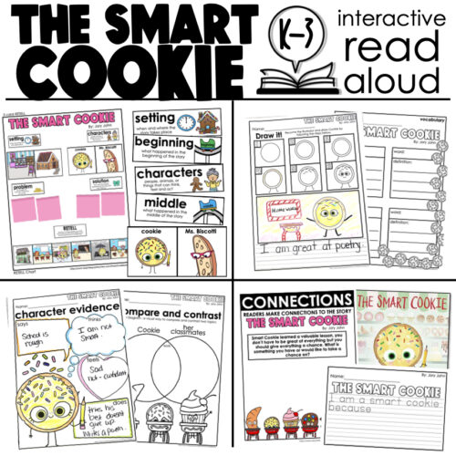 The Smart Cookie Interactive Read Aloud Activities | Sequencing Craft ...