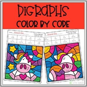 Blends, Digraphs, Prefix & Suffix Color by Code | Made By Teachers