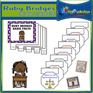 Ruby Bridges Interactive Foldable Booklets | Made By Teachers