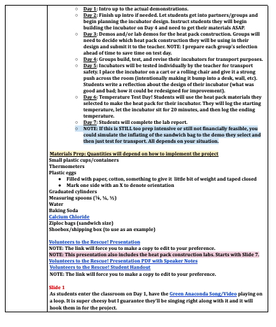 7th Science Lesson Thermal Energy Device OAS 7.PS1.6 NGSS MS-PS1-6 ...