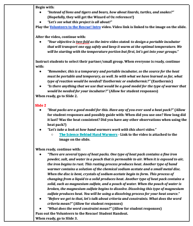 7th Science Lesson Thermal Energy Device OAS 7.PS1.6 NGSS MS-PS1-6 ...