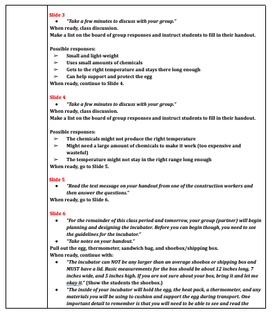 7th Science Lesson Thermal Energy Device OAS 7.PS1.6 NGSS MS-PS1-6 ...