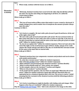 7th Physical Science Lesson Plans Bundle OAS NGSS | Made By Teachers