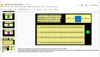8th Science Lesson Newton's First & Second Laws OAS 8.PS2.2 NGSS MS-PS2 ...