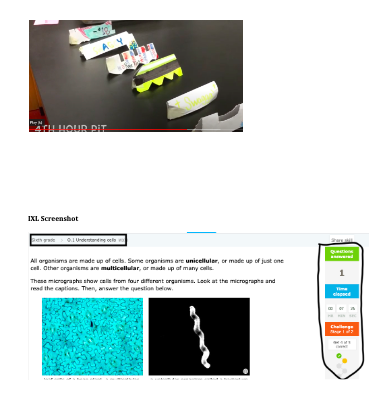 8th Science Lesson Newton's Third Law OAS 8.PS2.1 NGSS MS-PS2-1 | Made ...