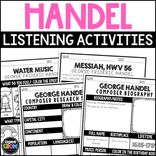 Classical Music Activities | George Handel | Made By Teachers